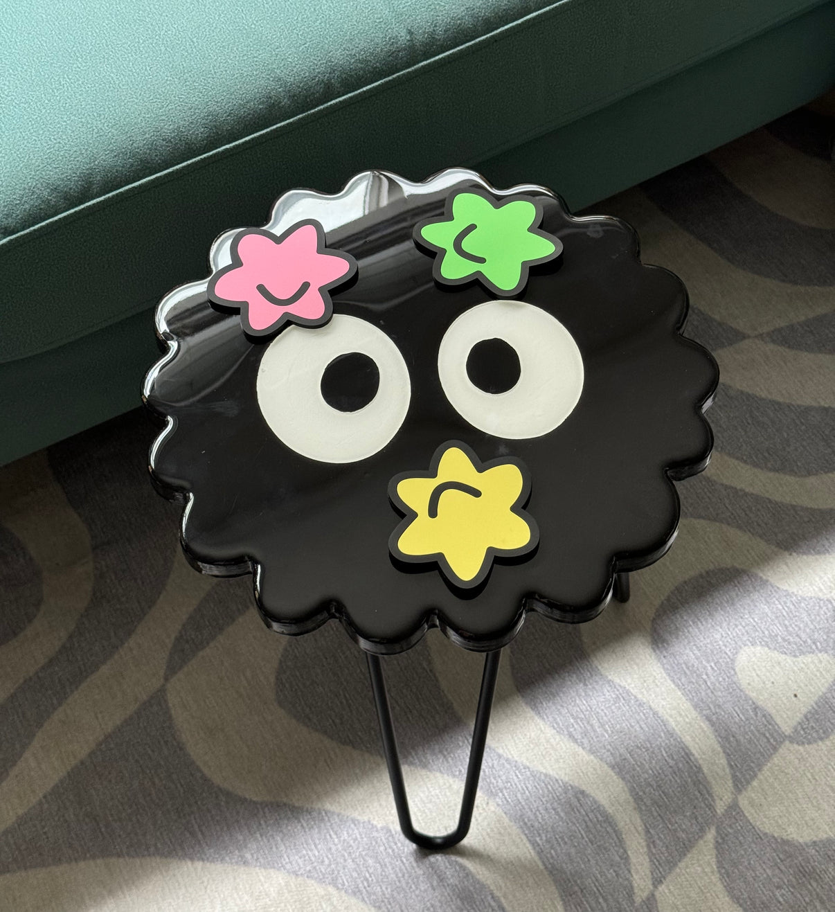 Coal Sprite Table + 3 CANDY COASTERS – SpookyBerry LLC